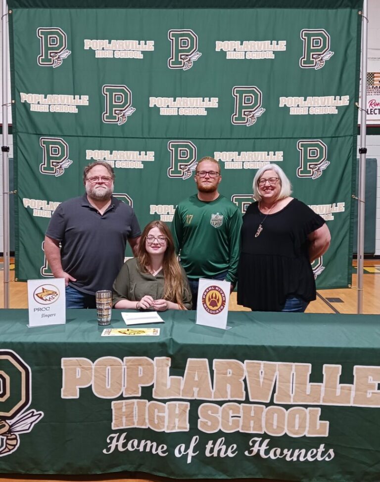 Presley Meador Signs to PRCC with a Choir Scholarship – Poplarville ...