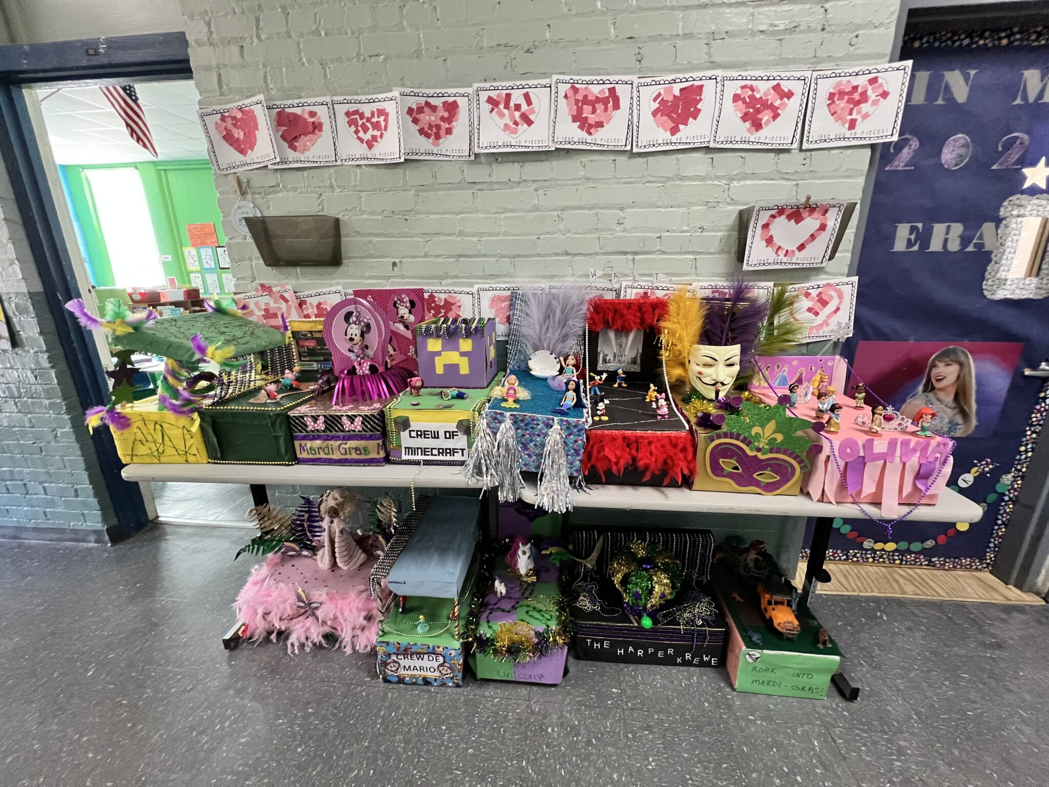TK Shoebox Mardi Gras Parade – Poplarville School District