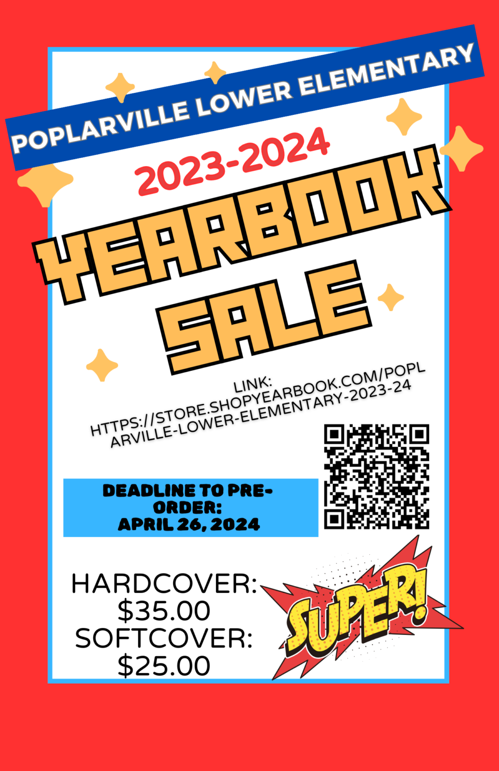 PLE Yearbook Sale – Poplarville School District