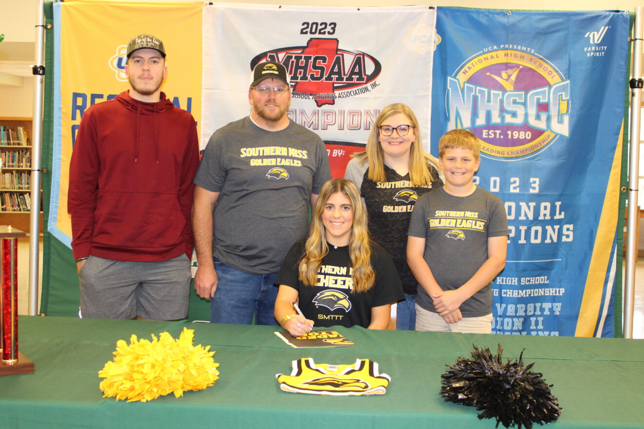 Hayleigh Conerly signs to USM – Poplarville School District
