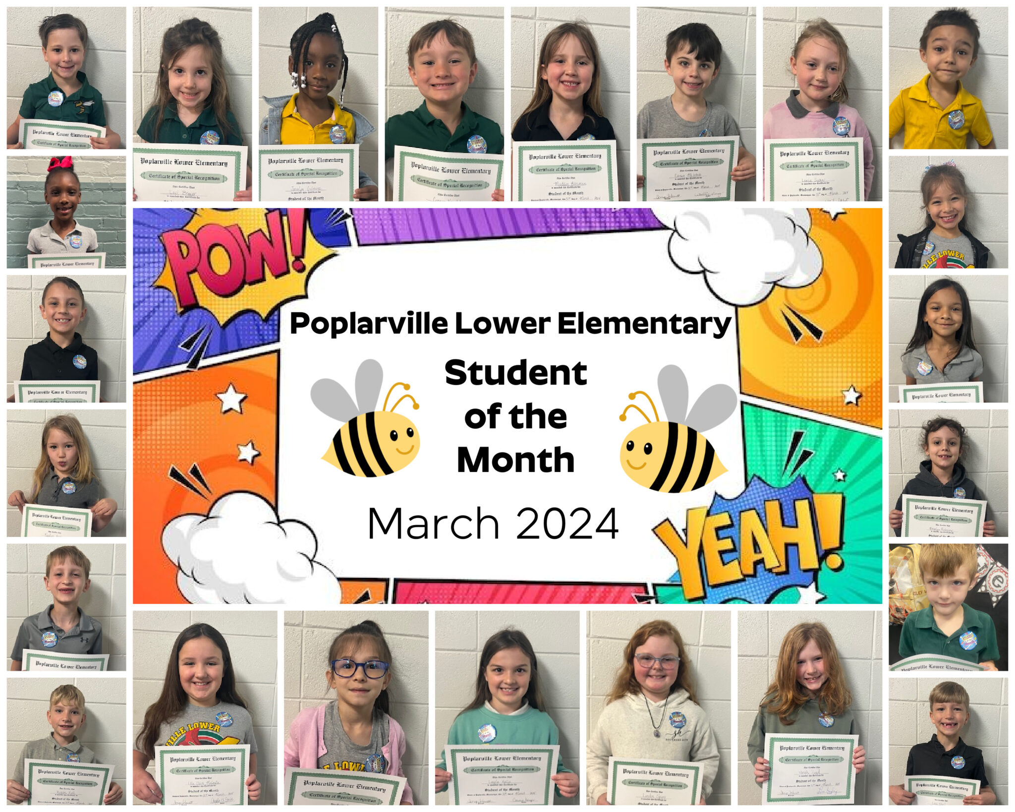PLE Student of the Month {March 2024} – Poplarville School District
