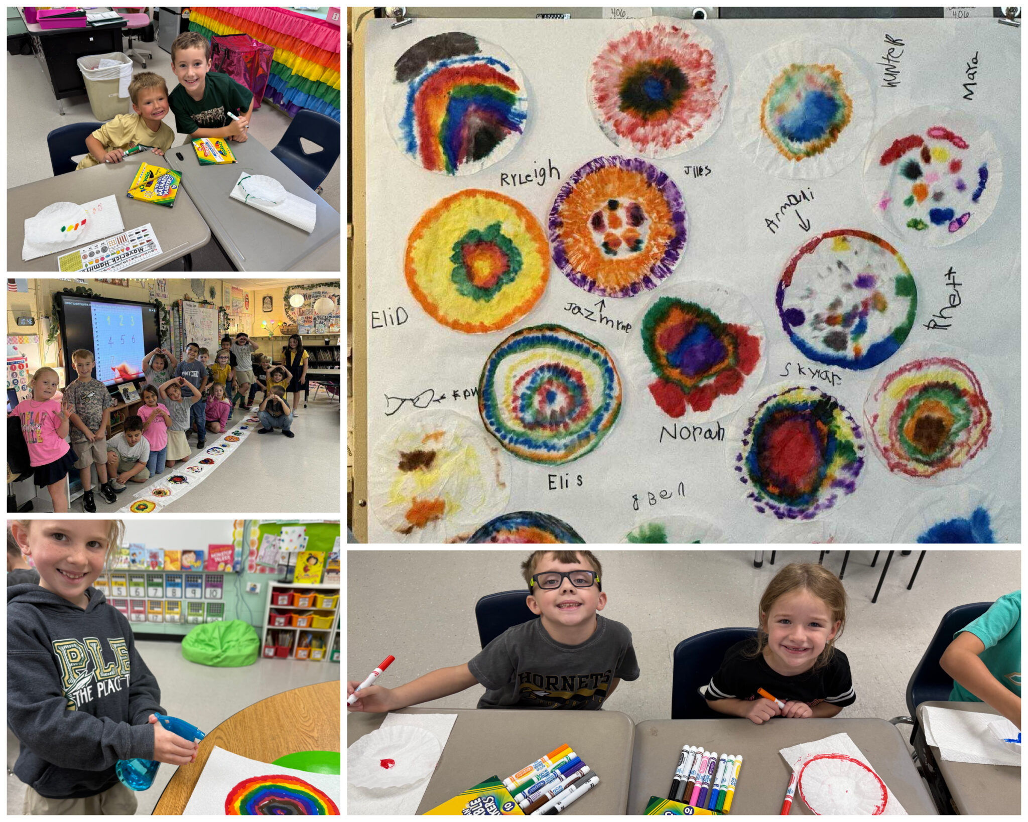 First Grade Celebrates Dot Day! – Poplarville School District