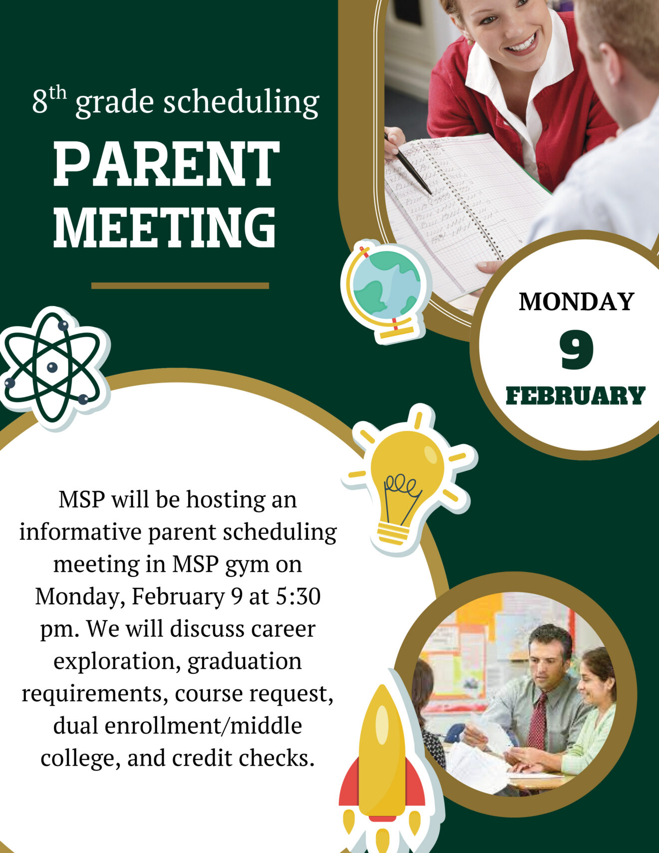 8th Grade Scheduling Parent Meeting – Poplarville School District